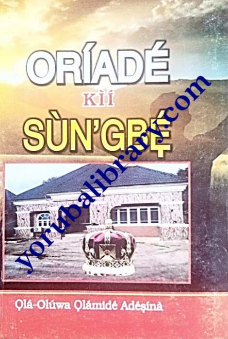 Browse Through different Yoruba books PDF by different authors